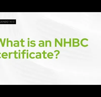 What is an NHBC certificate? | Orlando Reid
